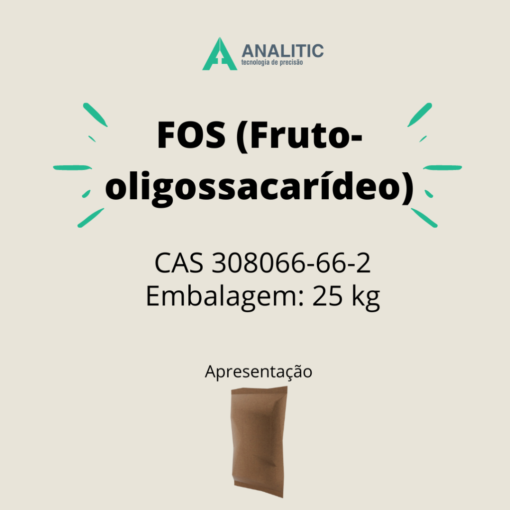 FOS (Fruto-oligossacarídeo) 25 Kg CAS [308066-66-2] – Analitic Insumos